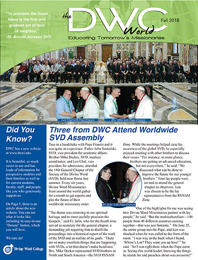 Seminary for Catholic Missionaries | Divine Word College